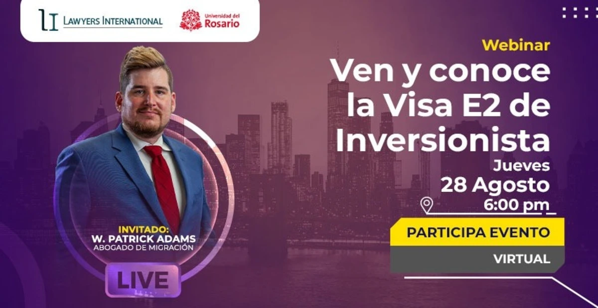 WEBINAR Conoce más de la visa E2 - Inversionista en EE.UU | Egresados ...