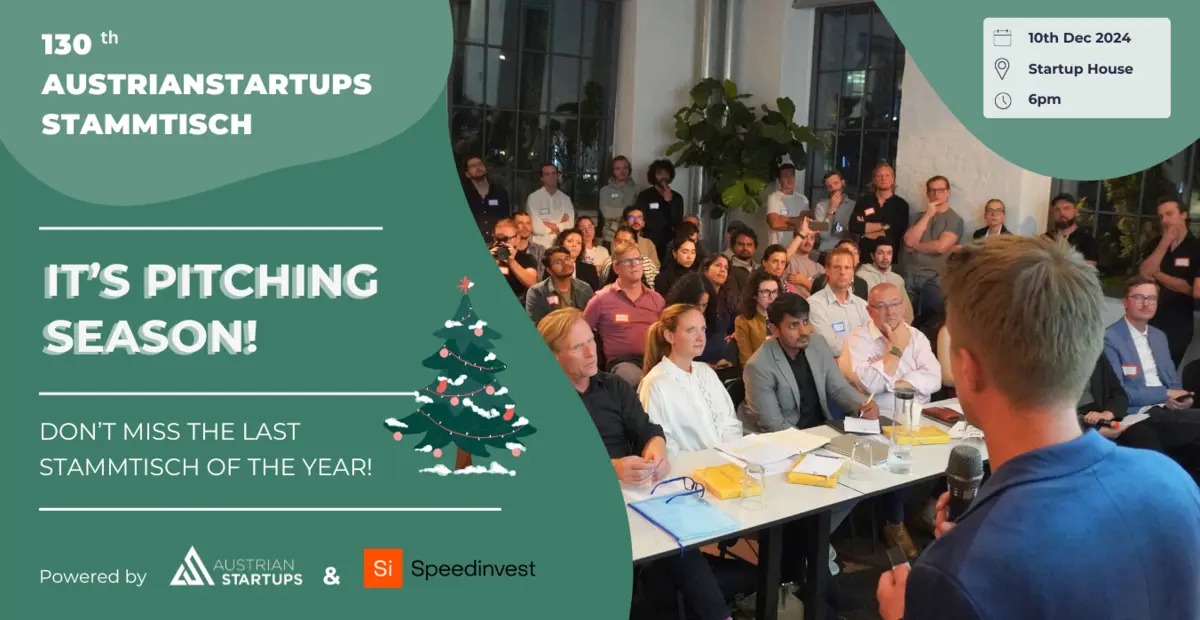 #130 AustrianStartups Stammtisch - It's Pitching Season! | AustrianStartups