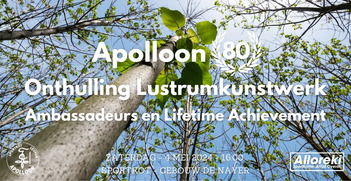 [VOLZET] 80 jaar Apolloon | KU Leuven Connect