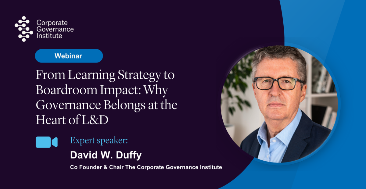Learning Strategy to Boardroom Impact: Why Governance Belongs at the ...