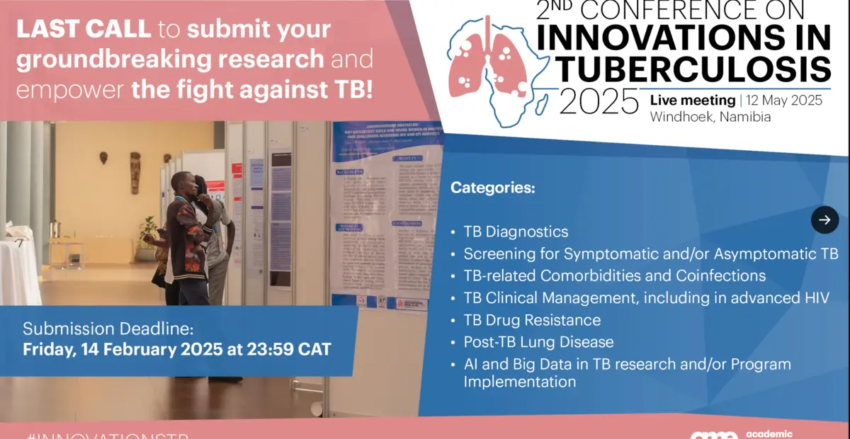 2nd Conference on Innovations in Tuberculosis | TB PPM Learning Network
