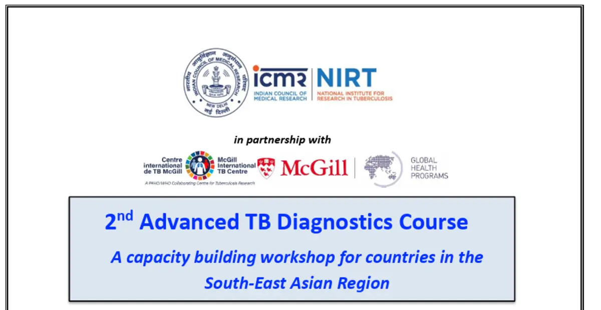2nd Advanced TB Diagnostics Course for SEAR countries | TB PPM Learning ...