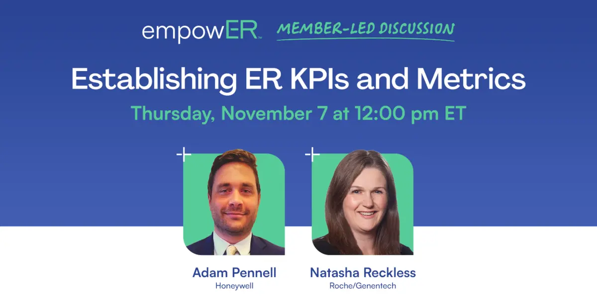 Establishing Employee Relations KPIs and Metrics | empowER