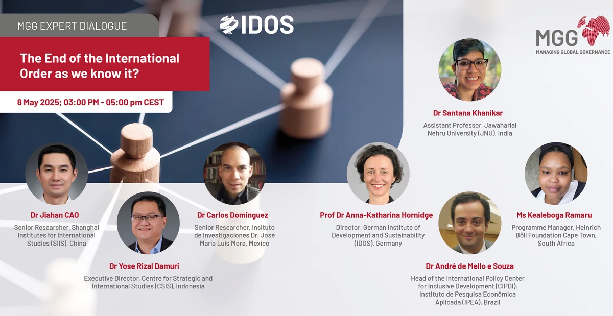 The end of the International Order as we know it? MGG Expert Exchange | MGG Network